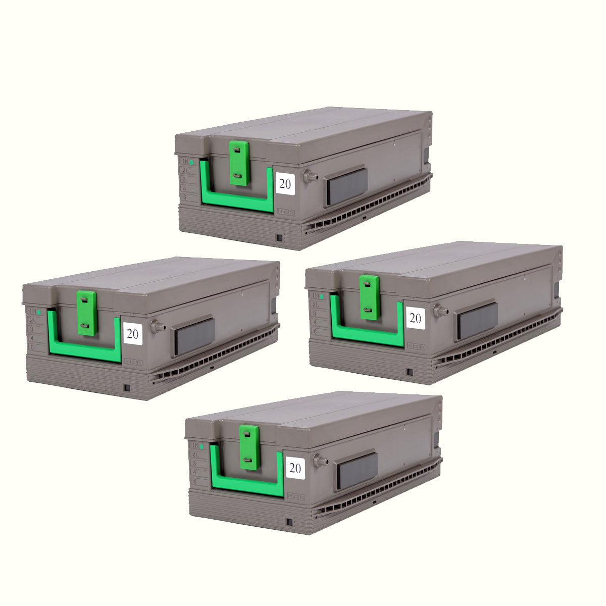 SET OF 4 REPLACEMENT CASSETTES FOR ATM