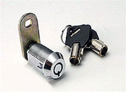 Key and Lock Assembly for Kiosks